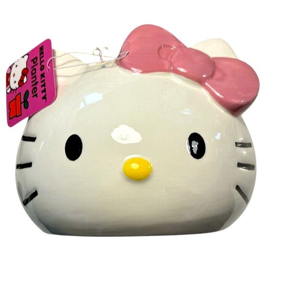 Hello Kitty | Accents | Hello Kitty Planter Nwt Hand Painted | Poshmark